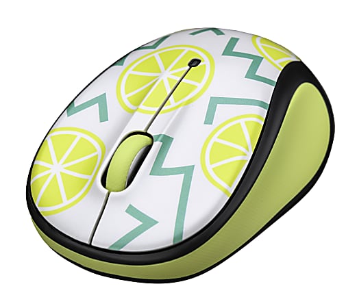 Logitech M325c Wireless Mouse Lemon - Office Depot