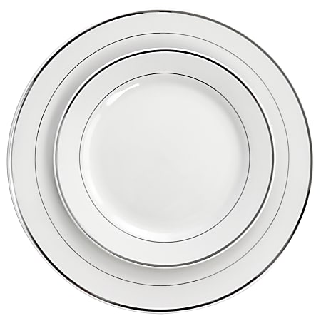 Meritage 16 Piece Stoneware Dinnerware Set Blue - Office Depot