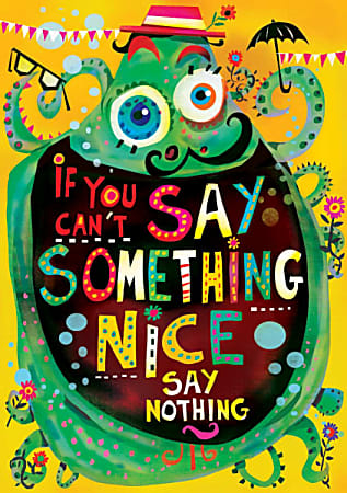 Scholastic Teachers Friend POP Chart 13 38 x 19 Say Something Nice ...