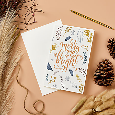 Avery Printable Greeting Cards With Envelopes Half Fold 5.5 x 8.5 Matte ...