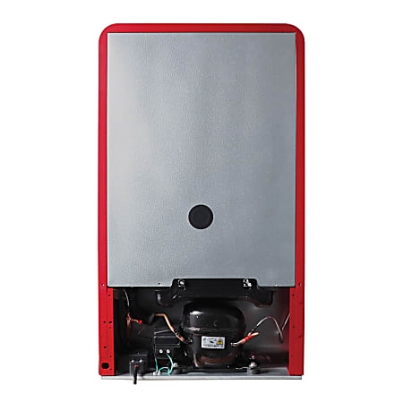 Magic Chef 3.2 Cu. Ft. Retro Mini Fridge With Manual Defrost Red ...