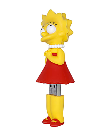 The Simpsons USB 2.0 Flash Drive 8GB Lisa - Office Depot