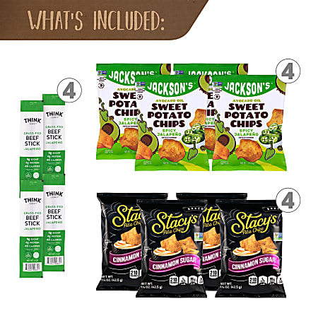Snack Box Pros Sweet Spicy Snack Box Set Of 22 Snacks - Office Depot