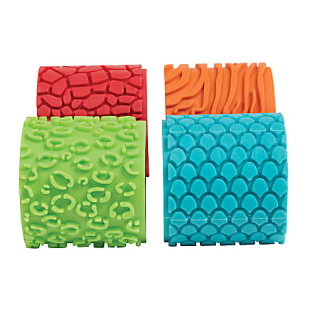 READY 2 LEARN Paint and Clay Animal Rockers Set Of 4 - Office Depot