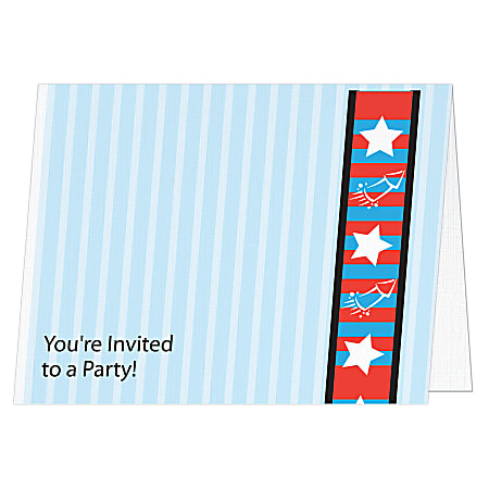 Full Color Note Card Invitations Folded 5 12 x 4 14 White Linen Box Of ...