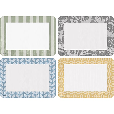 Teacher Created Resources Name TagsLabels Cottage 36 Name Tags Per Pack ...
