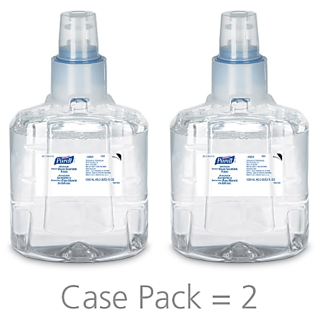 Purell LTX Advanced Instant Hand Sanitizer Foam Refill 40.5 Oz Pack Of ...