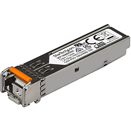 StarTech.com 1000BASE BX MSA Compliant Downstream SFP Module LC ...