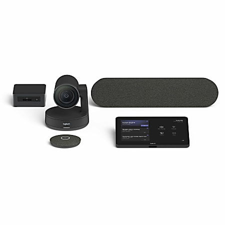 Logitech Medium Microsoft Teams Rooms on Windows with Tap Rally System ...