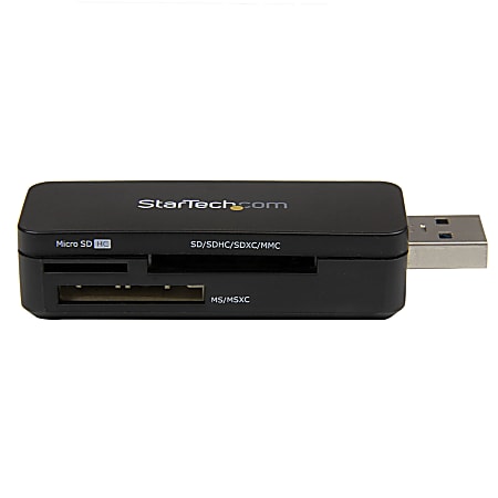 StarTech.com USB 3.0 External Flash Multi Media Memory Card Reader ...