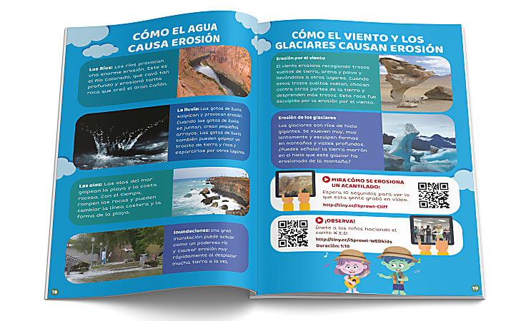 iSprowt Spanish Translation Books Fossil Dig Erorsion Maps Pack Of 21 ...