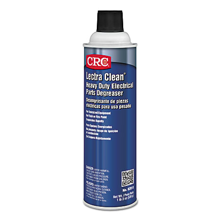 CRC Lectra Clean Heavy Duty Aerosol Degreaser 19 Oz Can Case of 12 ...