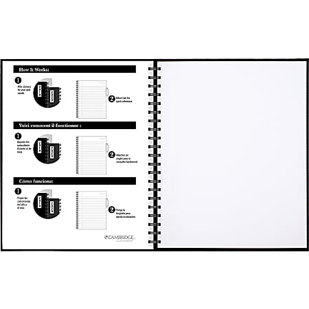 Cambridge Limited Business Notebook 8 12 x 11 1 Subject Legal Ruled 96 ...