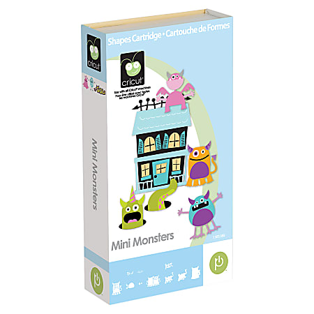 Cricut™ Die-Cut Cartridge, Mini Monsters