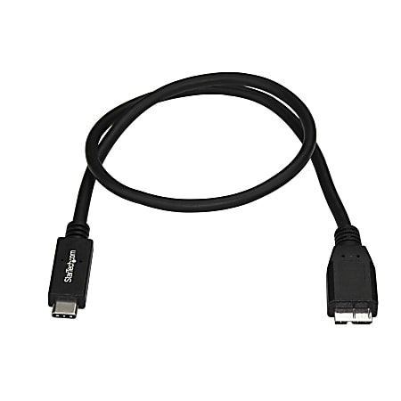 StarTech.com USB C to Micro USB Cable 3 ft1m USB 3.1 10Gbps Micro USB ...