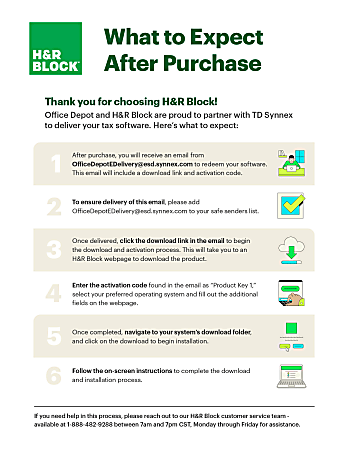 H R Block Deluxe State Tax Software 2025 WindowsMac Download - Office Depot
