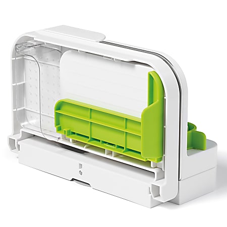 Starfrit 092968 002 0000 Manual Deli Slicer GreenWhite - Office Depot