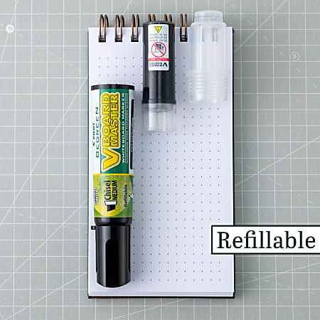 whiteboard markers refillable