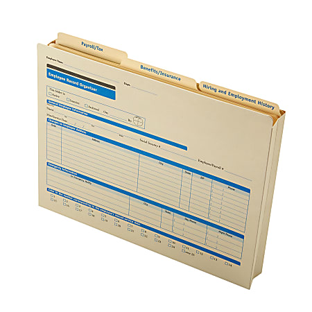 ComplyRight Folder Set for Employee Management for Attendance Benefits ...