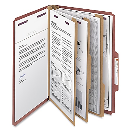 Smead Classification Folders With SafeSHIELD Coated Fasteners 3 ...