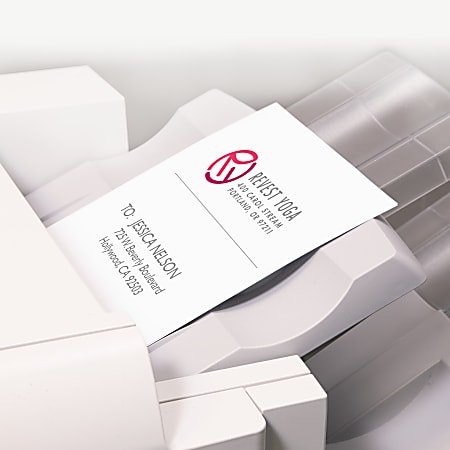 Avery Shipping Labels For Copiers 5353 8 12 x 11 White Pack Of 100 ...
