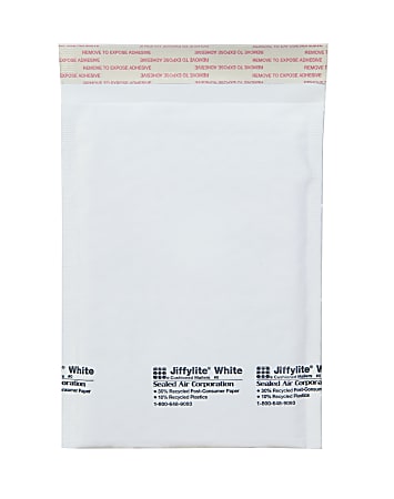 Sealed Air Jiffy Bubble Mailers No. 0 6 x 9 White Pack Of 200 - ODP ...