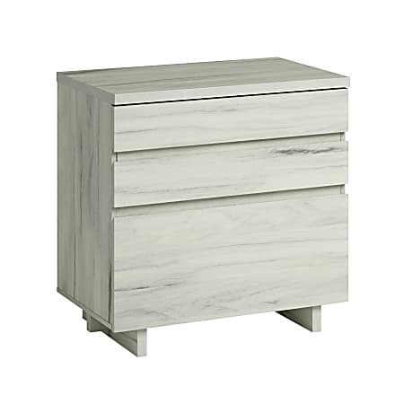 Sauder Porto Palma 30 18 W x 18 12 D Lateral 2 Drawer File Cabinet Haze Acacia Office Depot