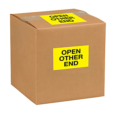 Tape Logic Preprinted Shipping Labels Open Other End DL2791 Rectangle 3 ...