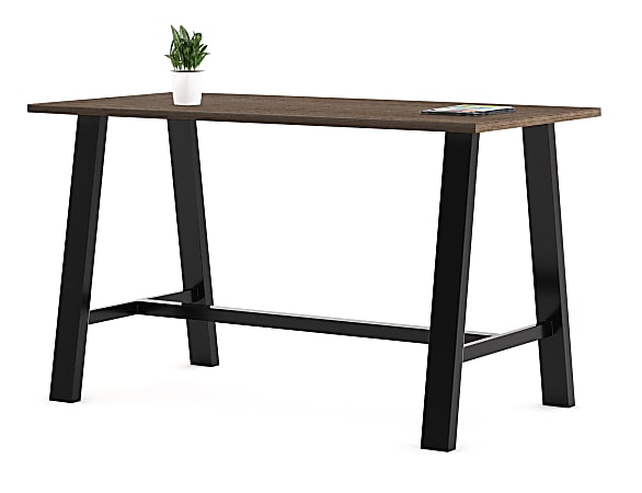 KFI Studios Studios Midtown Rectangle Conference Table 41 H x 72 W x 36 D Studio Teak - ODP ...