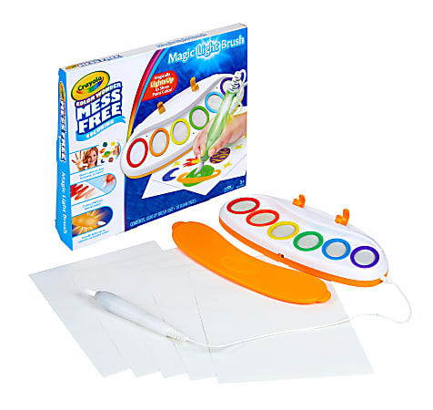 Crayola Color Wonder Magic Light Brush Assorted Colors - Office Depot