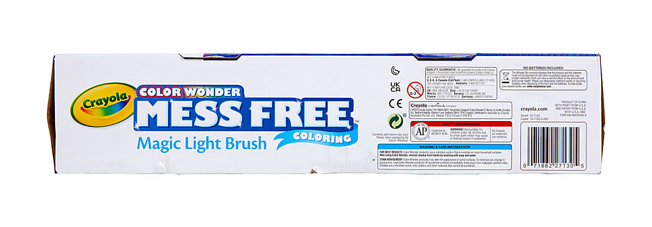 Crayola Color Wonder Magic Light Brush Assorted Colors - Office Depot