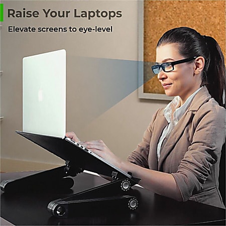 Elevated laptop stand store