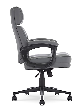 Serta Comfort Series Ergonomic Bonded Leather Mid Back Executive Office ...