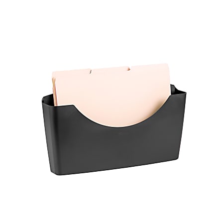 Fellowes Partitions Additions File Pocket Dark Graphite - Office Depot