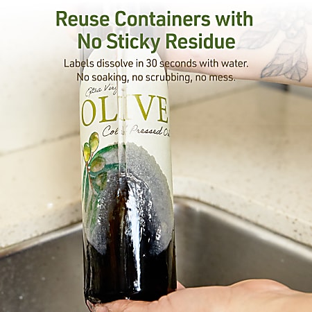 Avery Dissolvable Labels With Sure Feed Technology 94058 DWMP25 Oval 4 ...