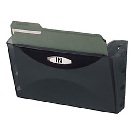 Eldon Ultra Hot Files Letter Wall File Black - Office Depot