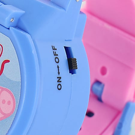 Sakar Peppa Pig 2 Piece Wrist Walkie Talkie Set With Built In Watch ...