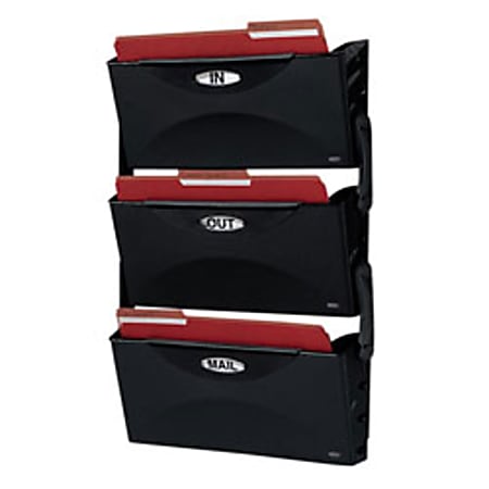 Eldon Ultra Hot Files Starter Set Legal Bins Black Pack Of 3 - Office Depot