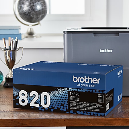 Brother TN 820 Black Toner Cartridge TN 820BK - Office Depot