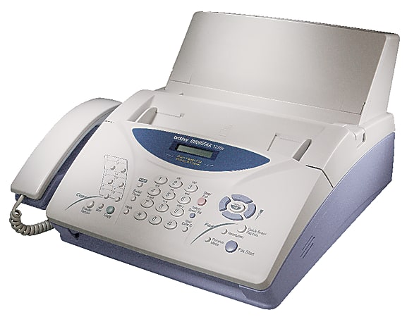 Brother IntelliFAX 1270e Plain Paper Fax - Office Depot