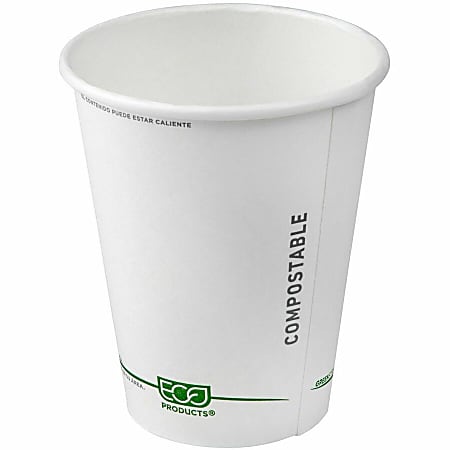 Eco Products GreenStripe PLA Hot Cups 8 Oz 100percent Recycled ...