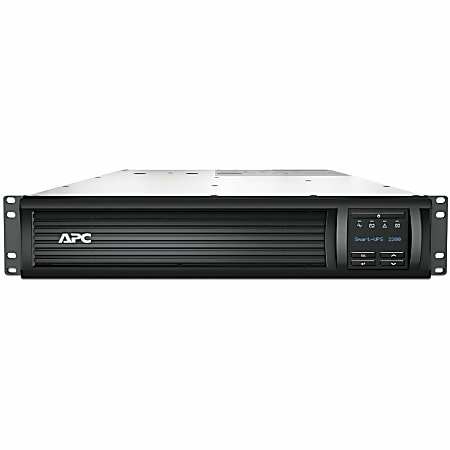 APC Smart UPS Line Interactive 2200VA Rackmount 2U 120V 6x NEMA 5 15R2x NEMA 5 20R outlets ...