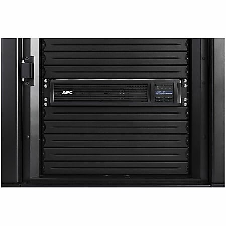 APC Smart UPS Line Interactive 2200VA Rackmount 2U 120V 6x NEMA 5 15R2x NEMA 5 20R outlets ...
