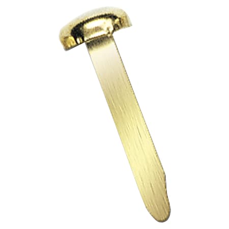 OIC Brass Plated Paper Fastener No. 4 1 Box Of 100 - Office Depot
