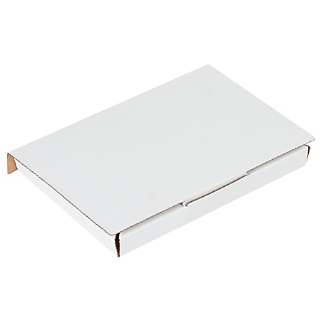 Partners Brand White Corrugated DVD Mailers 7 58 x 5 716 x 1116 Pack Of ...