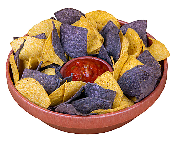 Taco Tuesday Plastic Tortilla Chip Salsa Bowl Set 10 Brown - Office Depot