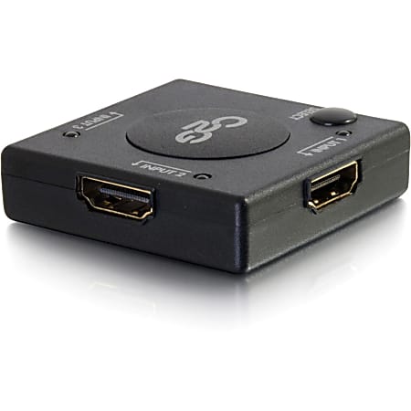 C2G 3 Port HDMI Switch Auto Switch 1920 x 1080 Full HD 3 x 1 1 x HDMI ...
