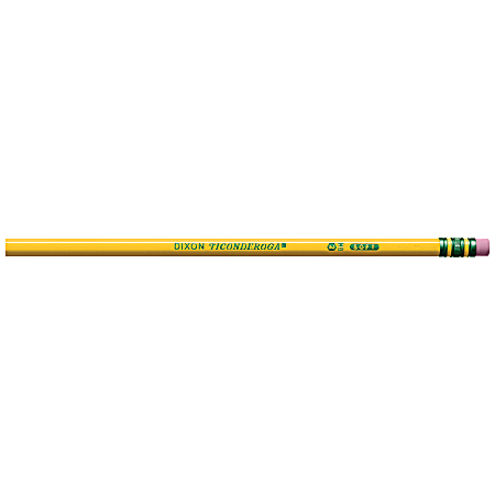 Ticonderoga Pencil 2 Lead Soft Pack of 12 - Office Depot