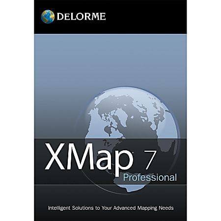 XMap Professional With Topo Street Data Traditional Disc - Office Depot