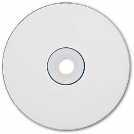 Verbatim Inkjet Printable DVD R Spindle White Pack Of 100 - Office Depot